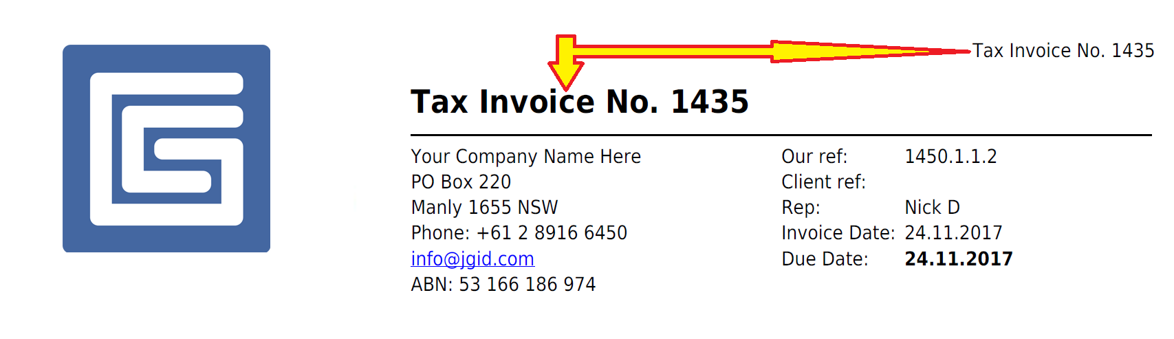 Changing Invoice Number Sequence In JGID JGID Knowledge Base